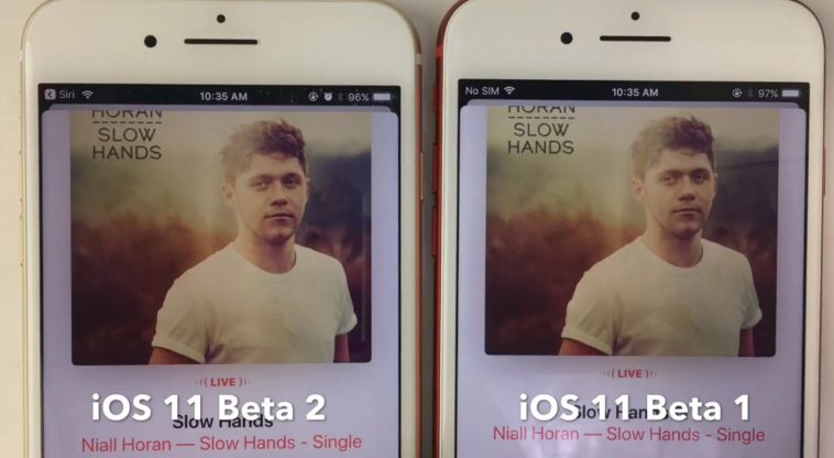 เปรียบเทียบประสิทธิภาพแบตเตอรี่ iOS 11 Beta 2 กับ iOS 11 Beta 1 (ไอโอเอส 11)