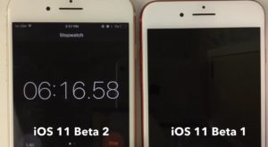 เปรียบเทียบประสิทธิภาพแบตเตอรี่ iOS 11 Beta 2 กับ iOS 11 Beta 1 (ไอโอเอส 11)