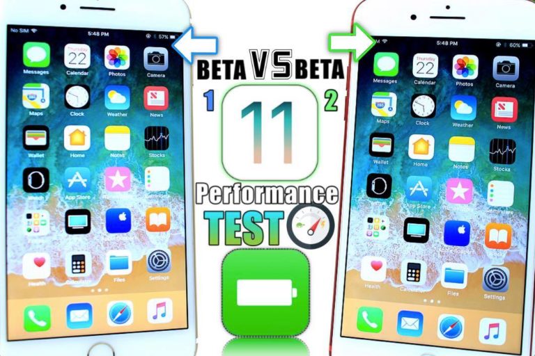 เปรียบเทียบประสิทธิภาพแบตเตอรี่ iOS 11 Beta 2 กับ iOS 11 Beta 1 (ไอโอเอส 11)