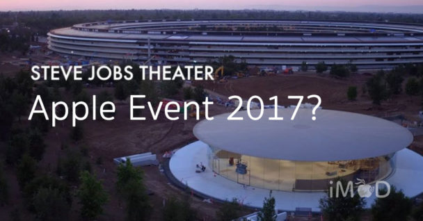 ภาพถ่ายงานก่อสร้างภายใน Steve Jobs Theater (ตั้งแต่เดือน มิ.ย.) สถานที่ ...
