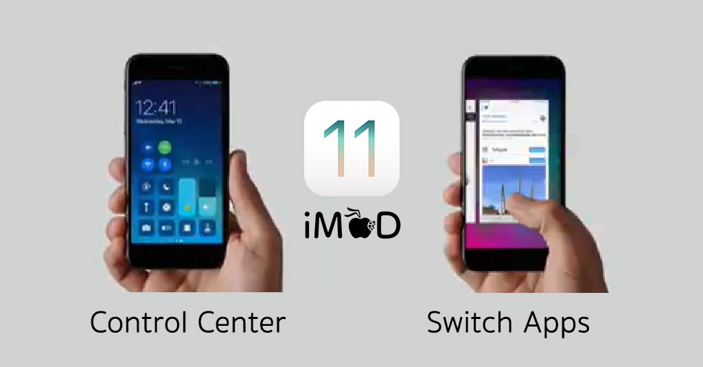 วิดีโอแนวคิดรูปแบบการแตะสลับแอป (Switch Apps) และการเรียก Control ...