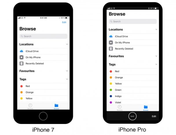 Apple อาจตัดพื้นที่ Navigation Bar ออกใน iPhone 8