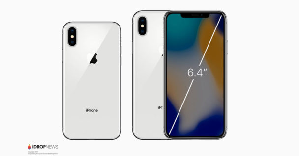 ชมภาพแนวคิด iPhone X Plus หน้าจอ 6.4 นิ้ว