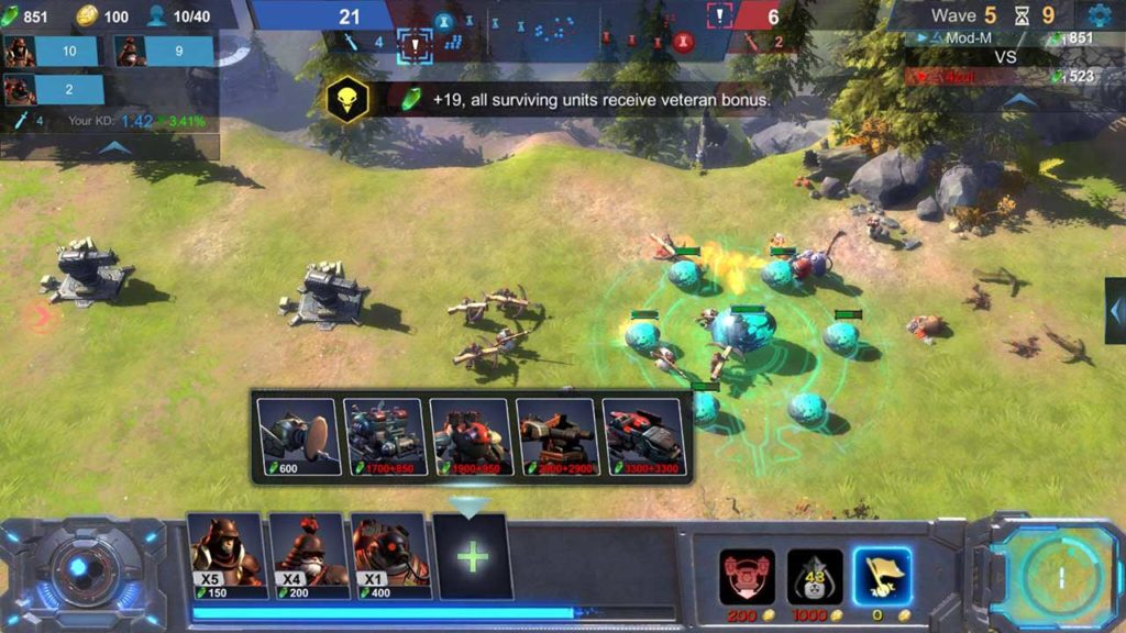 โหลดฟรี Art of War: Red Tides เกมแนว RTS วางแผนกลยุทธ์สั่งหน่วยรบโจมตี ...