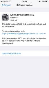 Apple ปล่อย iOS 11.2 Developer Beta 2 ให้เหล่านักพัฒนาได้อัปเดตแล้ว