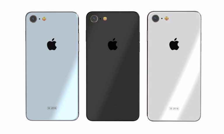 ชมแนวคิด iPhone SE 2018 จอเต็มขอบ มาพร้อมรอยบากเหมือน iPhone X