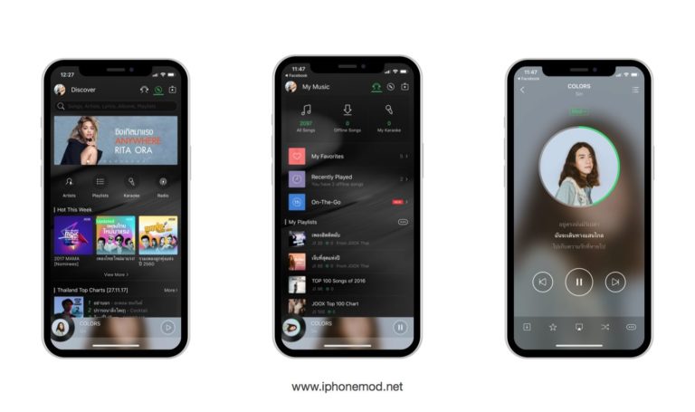 JOOX Music v.4.1 อัปเดต UI รองรับ iPhone X เป็นที่เรียบร้อย