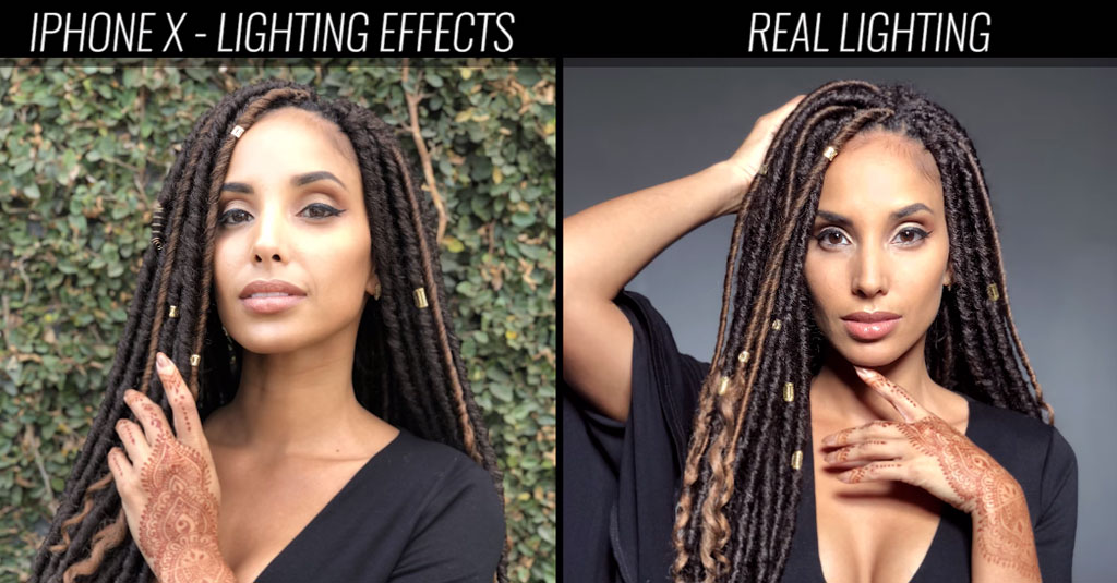 เปรียบเทียบภาพถ่ายโหมด Portrait Lighting กับไฟสตูดิโอจริงถ่ายด้วย ...