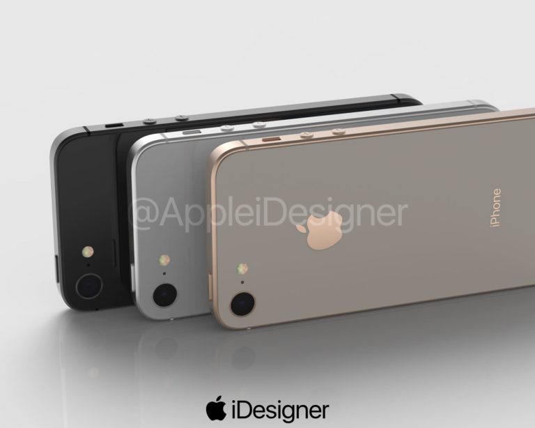 ชมภาพแนวคิด iPhone SE 2 ตัวเครื่องวัสดุกระจก (โดย AppleiDesigner)