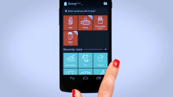แอปกันลืมสำหรับนักช้อป Bring! ลิสต์รายการที่ต้องซื้อใช้งานร่วมกับ Apple ...