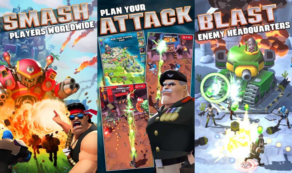 โหลดฟรี RAID HQ เกมแอคชั่นยิงกระจายแบบไม่แคร์ลูกกระสุนหมด