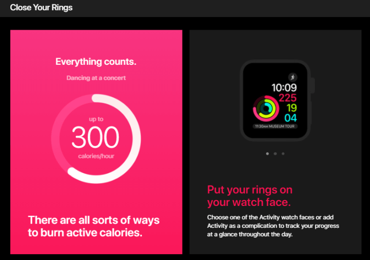 Apple เปิดหน้าเว็บใหม่ "Close Your Rings" ส่งเสริมการมีสุขภาพชีวิตที่ดี ...