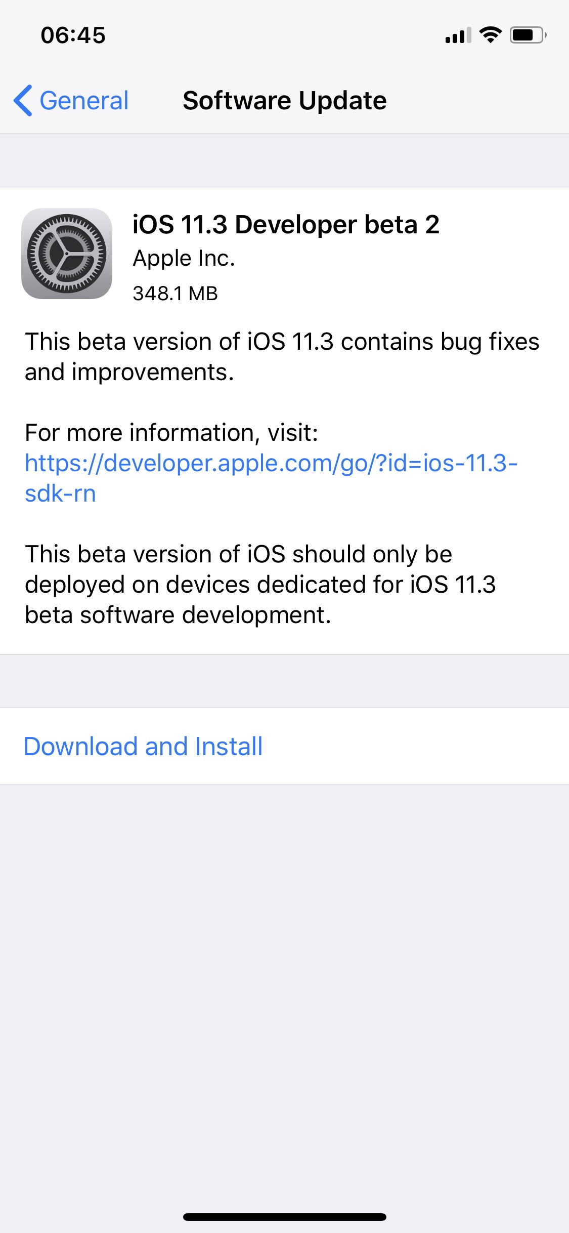 Apple ปล่อย iOS 11.3 Developer Beta 2 ให้นักพัฒนาได้อัปเดตแล้ว มาพร้อมฟีเจอร์ Battery Health
