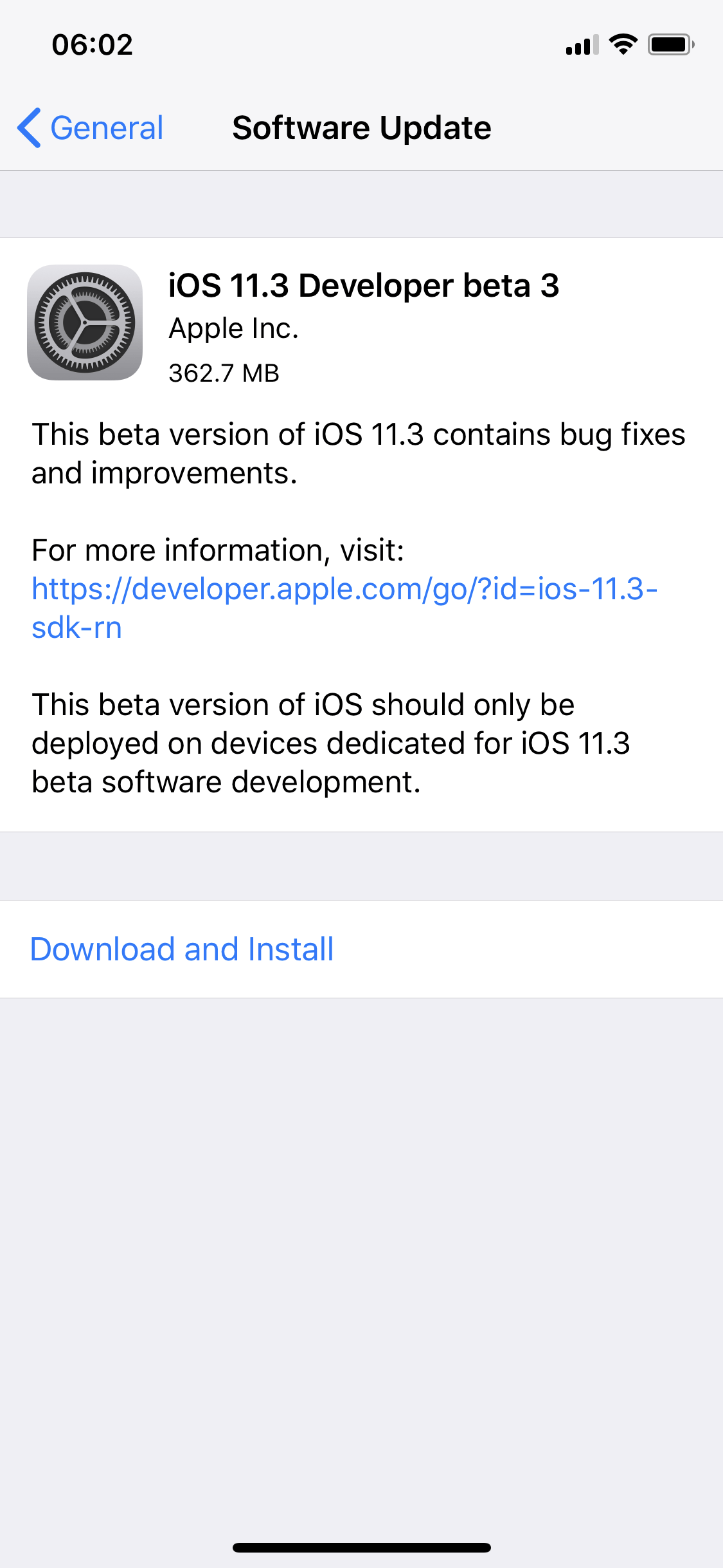 Apple ปล่อย iOS 11.3 Developer Beta 3 ให้นักพัฒนาได้อัปเดตแล้ว
