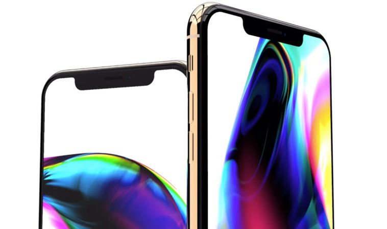ชมภาพแนวคิด iPhone X Plus ปี 2018 สี Gold ออกแบบโดย EverythingApplePro