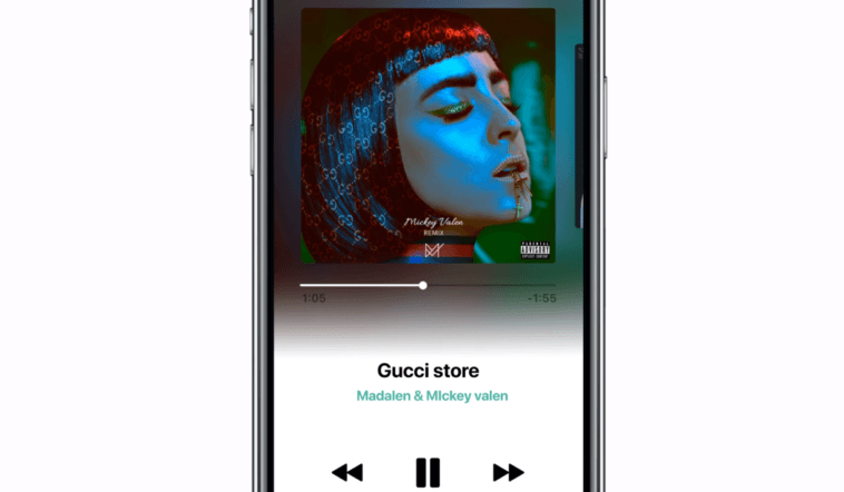 แนวคิด Apple Music ใน iOS 12 มี Dark Mode, รองรับการใช้งานแนวนอนและอื่นๆ