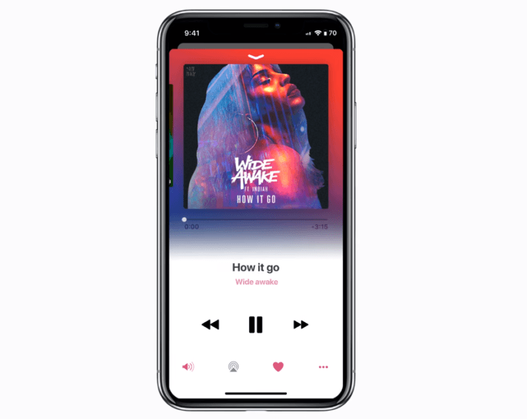 แนวคิด Apple Music ใน iOS 12 มี Dark Mode, รองรับการใช้งานแนวนอนและอื่นๆ