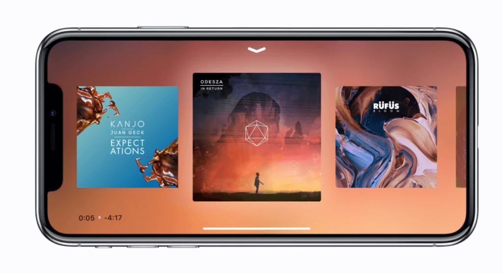 แนวคิด Apple Music ใน iOS 12 มี Dark Mode, รองรับการใช้งานแนวนอนและอื่นๆ