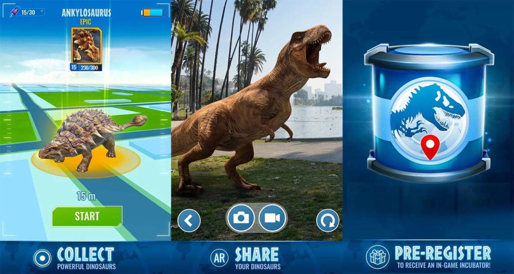 Jurassic World Alive เกมไดโนเสาร AR แบบ Pokemon Go เปิดให้ลงทะเบียนเล่น ...