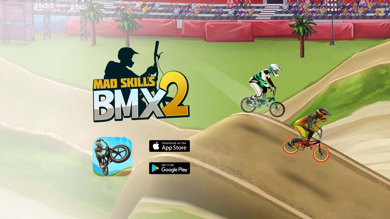 โหลดฟรี Mad Skills BMX 2 เกมแข่งจักรยาน BMX แบบหนึ่งต่อหนึ่ง
