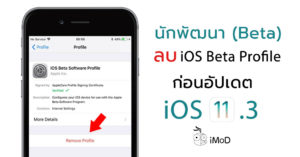 นักพัฒนาให้ลบ iOS 11 Beta Profile ออกก่อน ถึงจะอัปเดตเป็น iOS 11.0.1 ได้
