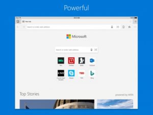 Microsoft Edge รองรับการใช้งานบน iPad แล้ว