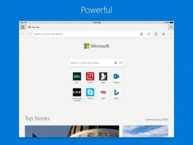 Microsoft Edge รองรับการใช้งานบน iPad แล้ว