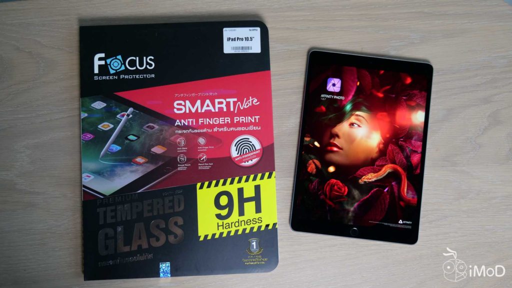 รีวิวฟิล์มกระจกด้าน Smart Note Anti Finger Print เพื่อ iPad 10.5 นิ้ว ...