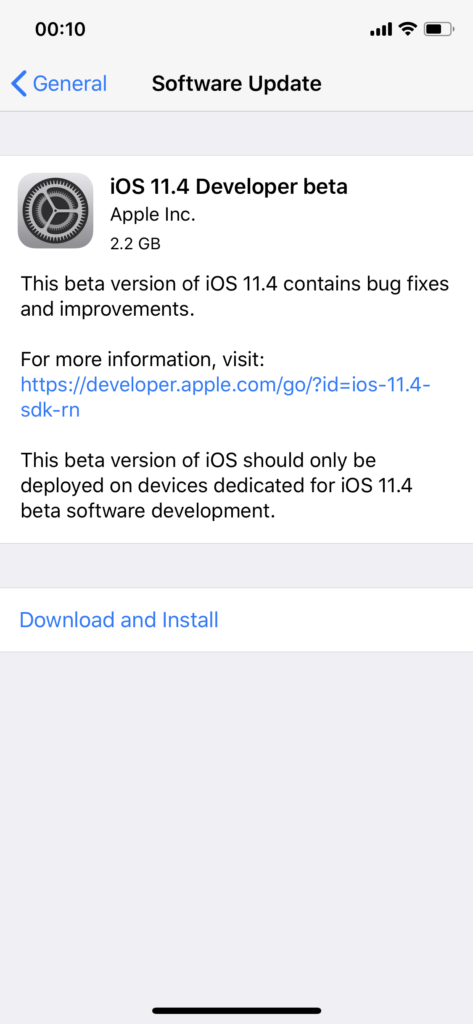Apple ปล่อย iOS 11.4 Beta 1 ให้นักพัฒนาได้อัปเดต ฟีเจอร์เก็บข้อความบน iCloud, AirPlay 2 กลับมาแล้ว