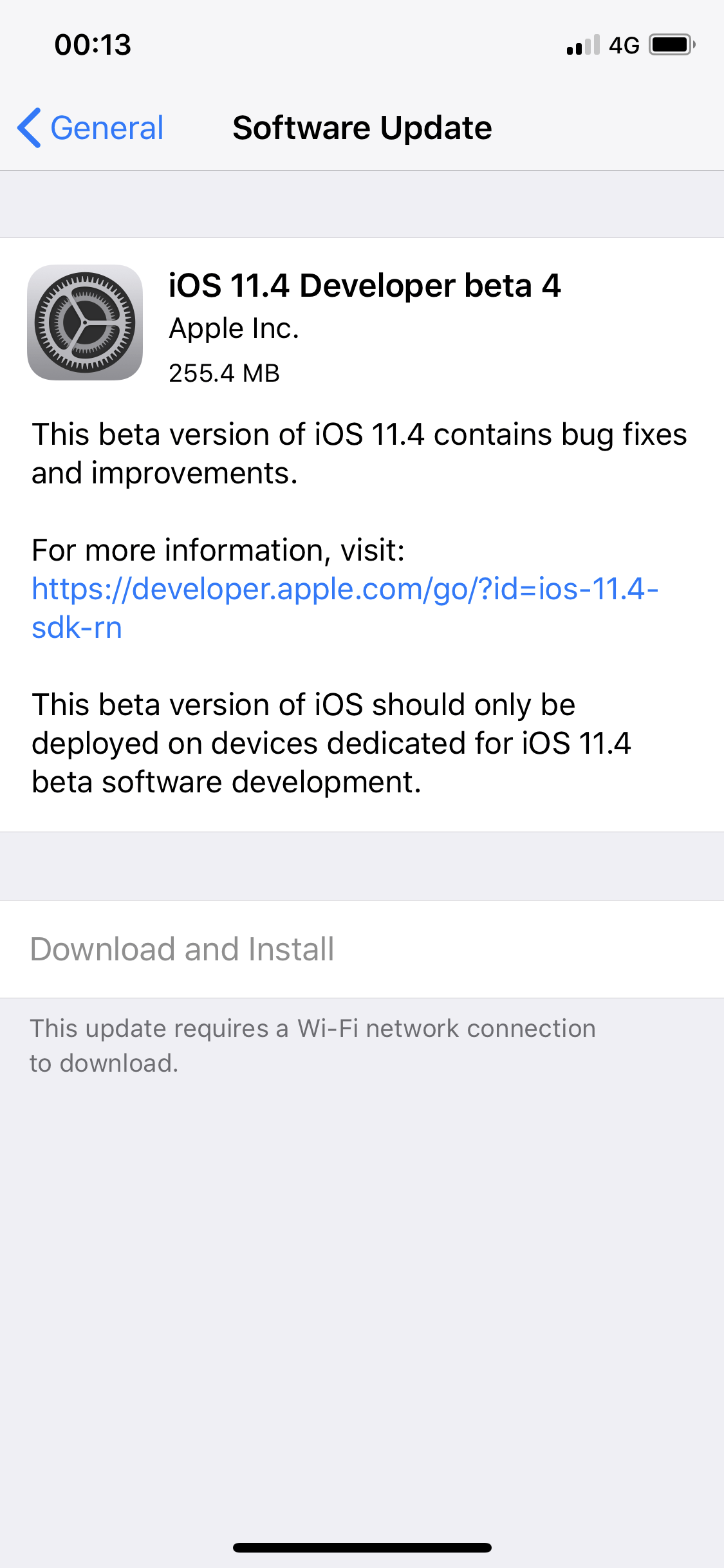Apple ปล่อยอัปเดต iOS 11.4 Beta 4 ให้นักพัฒนาได้อัปเดตแล้ว
