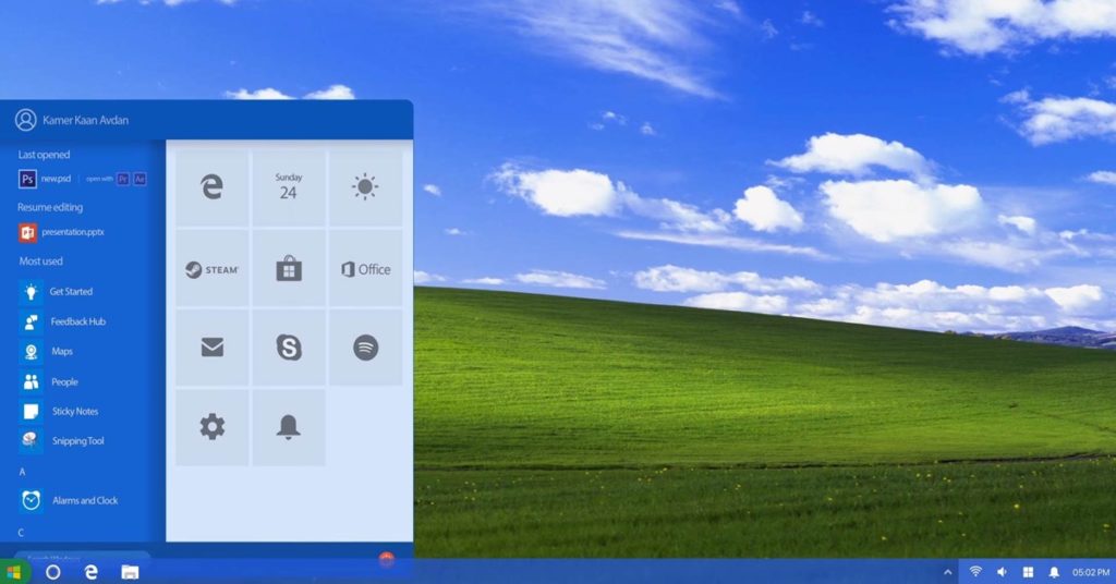 [คลิป] จะเป็นอย่างไรถ้า Windows XP ถูกนำมาดีไซน์ใหม่ในปี 2018 - iPhoneMod