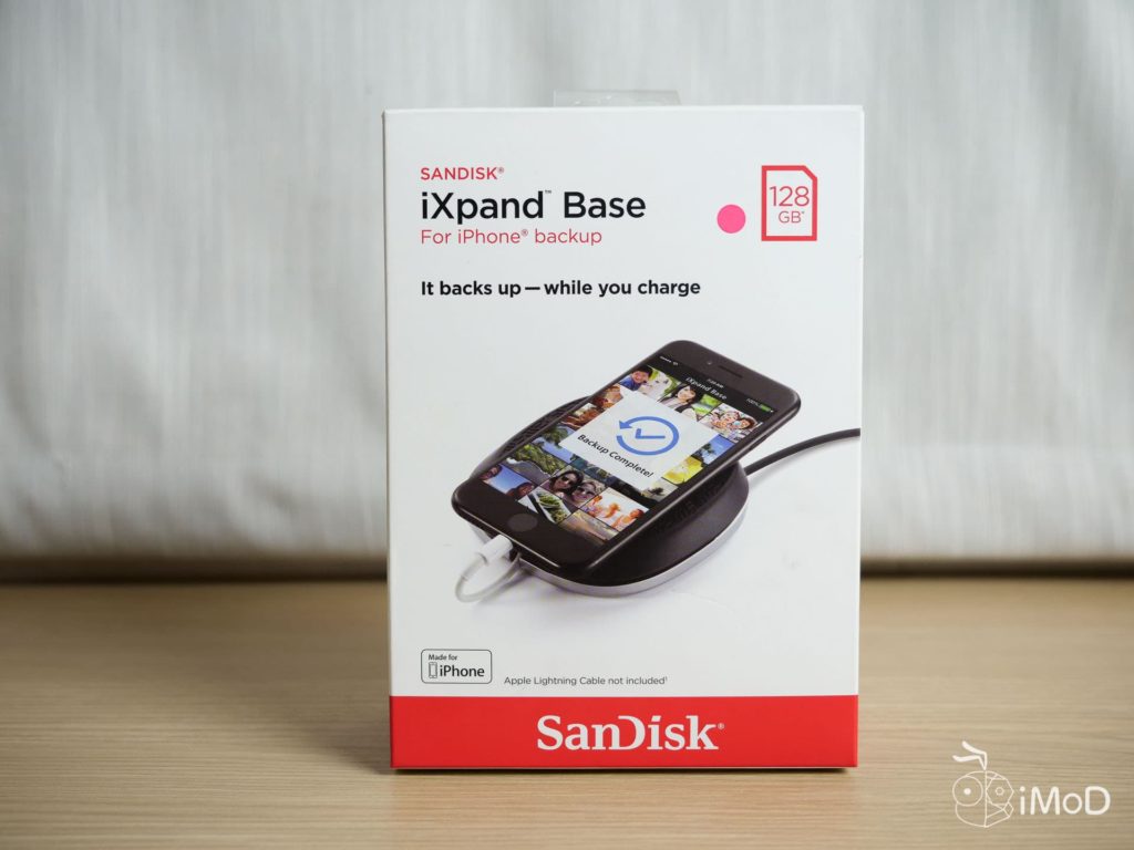 รีวิว SanDisk iXpand Base ชาร์จและสำรองข้อมูลรูปจาก iPhone ไปพร้อมกัน