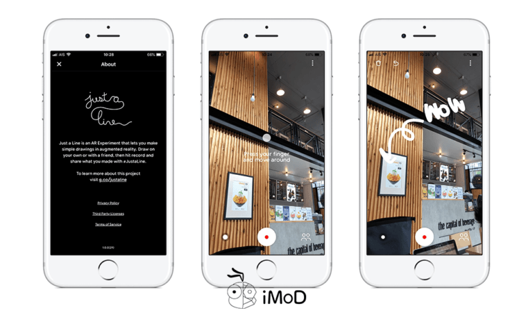 Google เปิดตัวแอป Just a Line วาดภาพแบบ AR บนกล้อง iPhone, iPad [ดาวน์ ... Google เปิดตัวแอป Just a Line วาดภาพแบบ AR บนกล้อง iPhone, iPad [ดาวน์ ...