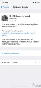Apple ปล่อยอัปเดต iOS 12 Developer beta 2 ให้นักพัฒนาอัปเดตแล้ว