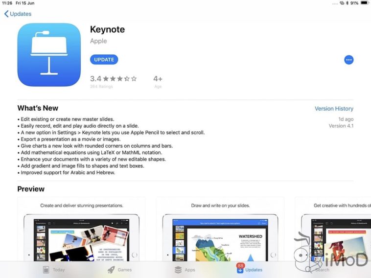 Apple ปล่อยอัปเดต Keynote Numbers และ Pages ให้ iPad iPhone Mac ฟรี