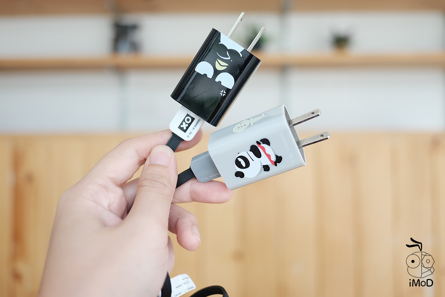 รีวิวสายชาร์จ RIZZ ยกขบวน Bad Badtz-Maru ลิขสิทธิ์แท้ Sanrio ราคา 179.-