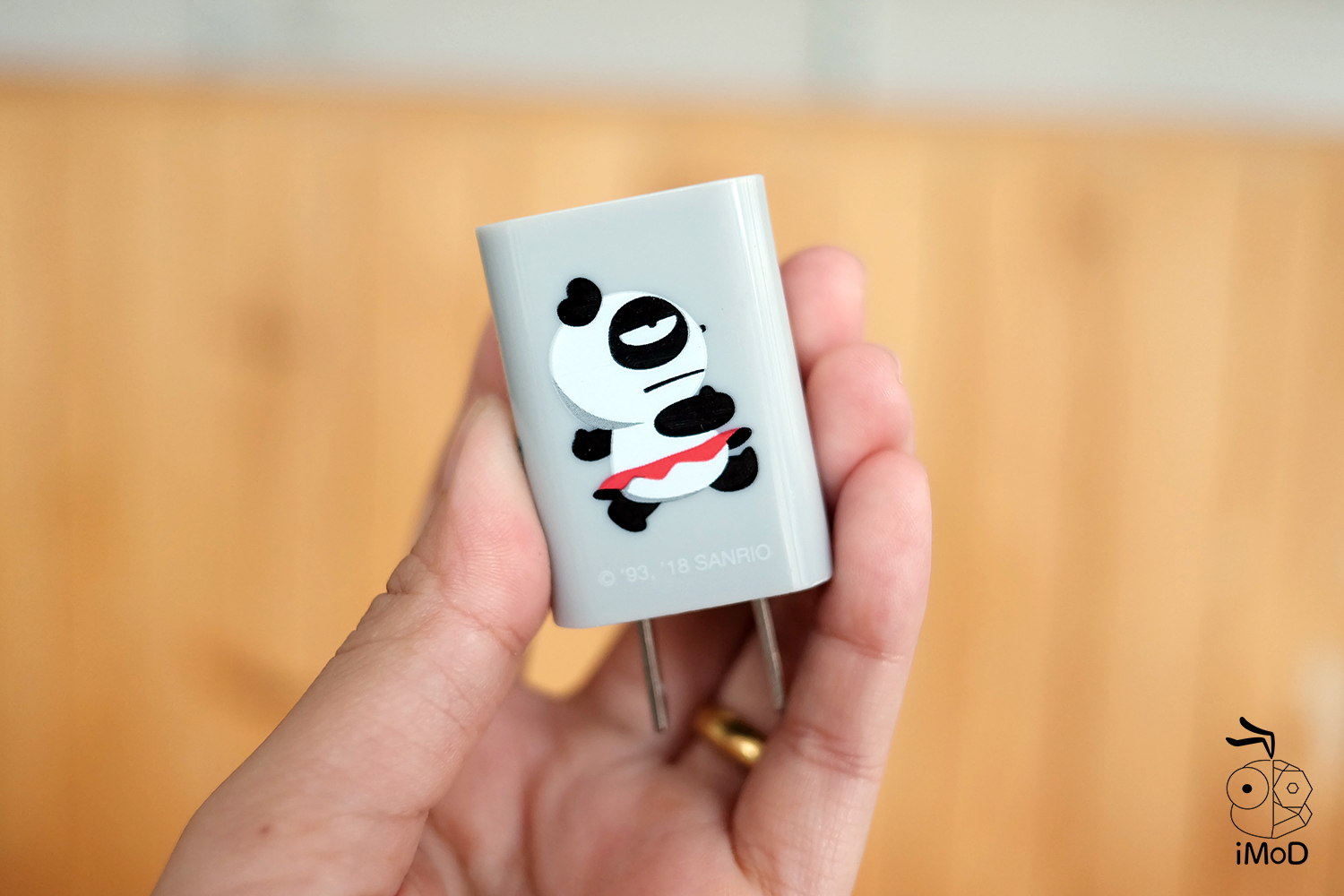 รีวิวสายชาร์จ RIZZ ยกขบวน Bad Badtz-Maru ลิขสิทธิ์แท้ Sanrio ราคา 179.-