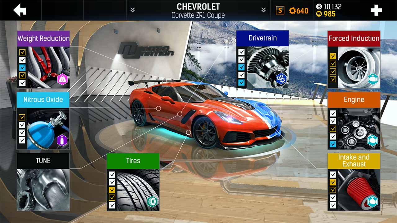 โหลดฟรี NITRO NATION 6 เกมแข่งรถทางตรง สำหรับผู้ที่ชอบการซิ่งแบบ 1/4 ไมล์