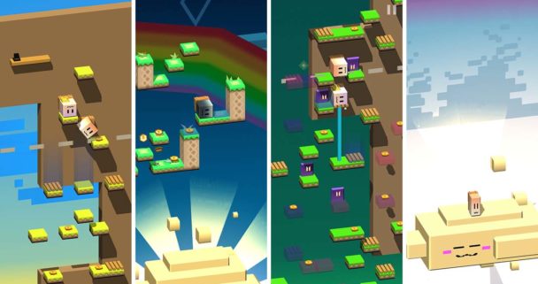 โหลดฟรี Super Drop Land เกมหล่นเก็บเหรียญ ผจญภัยค้นหาเส้นทางในแนวตั้ง