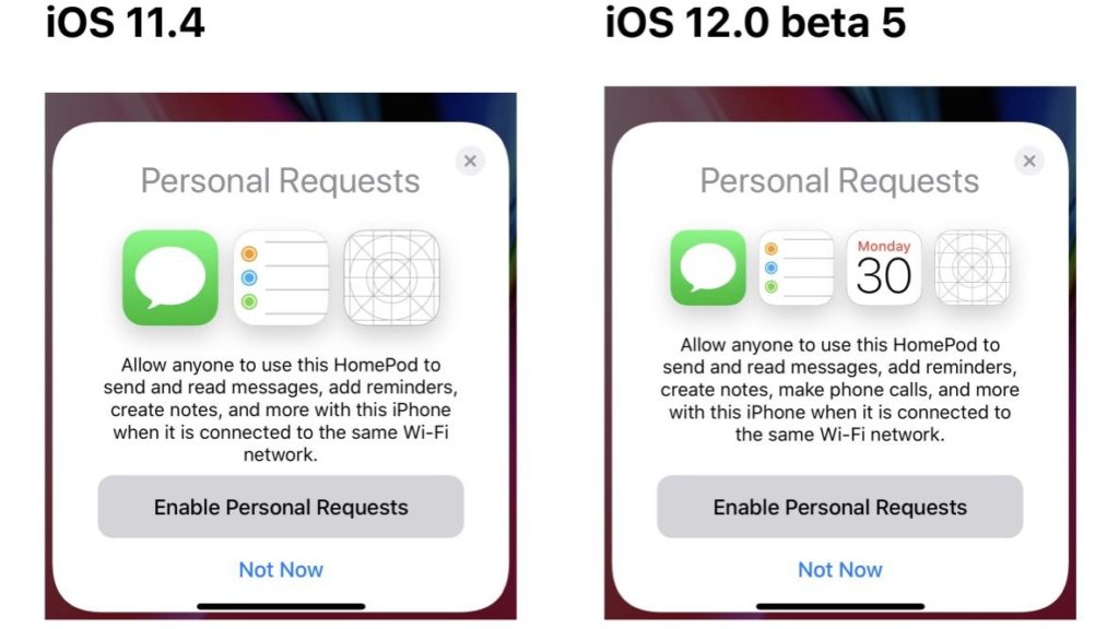พบข้อมูลฟีเจอร์สนทนาโทรศัพท์ (Phone Calls) ผ่านลำโพง HomePod ใน iOS 12 beta 5