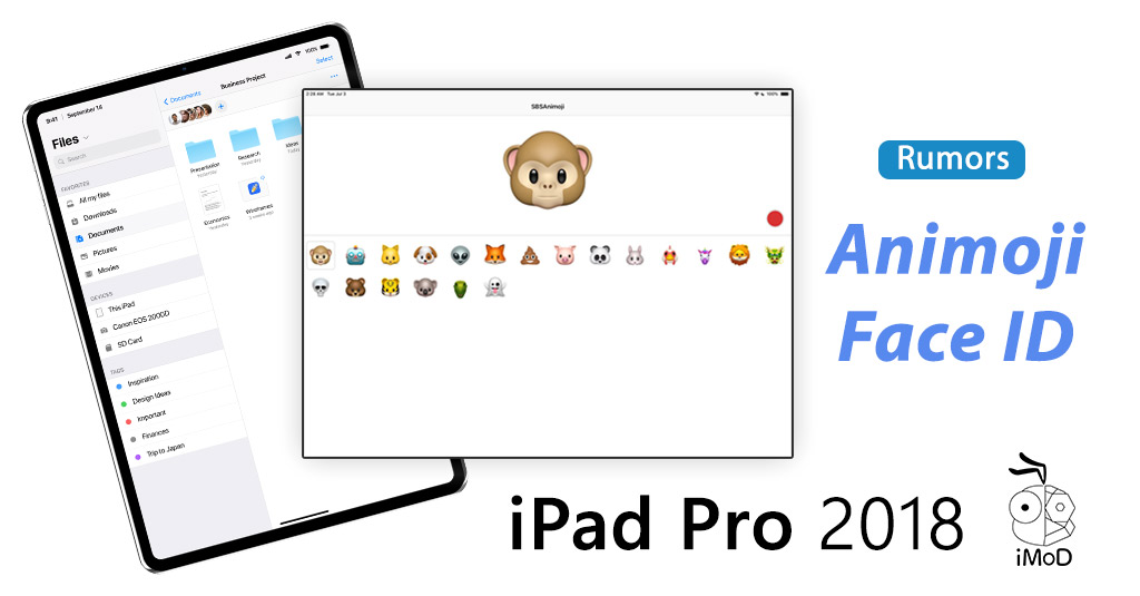 iPad Pro รุ่นใหม่ 2018 อาจมาพร้อม AvatarKit มี Animoji และ Face ID ...