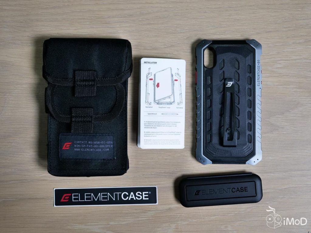 รีวิว Element Case Black OPS Limited Edition เพื่อ iPhone X ราคา 7,990.-