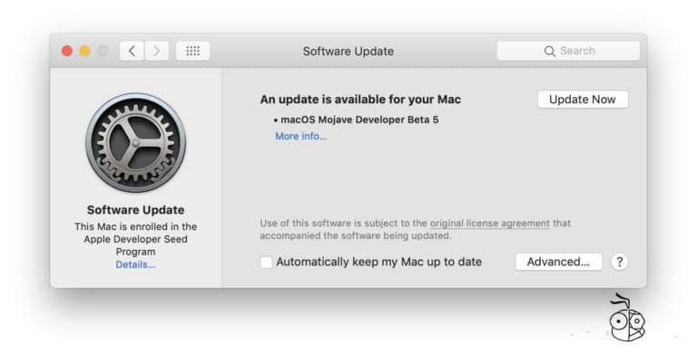 Apple อัปเดต macOS Mojave Developer beta 5 ให้นักพัฒนาได้ทดสอบ