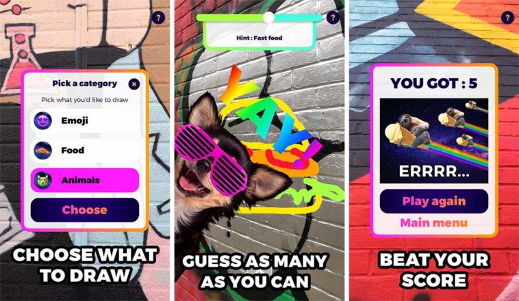 โหลดฟรี laserDRAW เกม AR ใบ้คำ วาดรูปให้เพื่อนเดากลางอากาศ