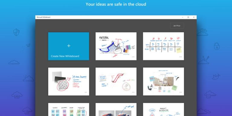 Microsoft เปิดตัวแอป Microsoft Whiteboard สำหรับ iOS