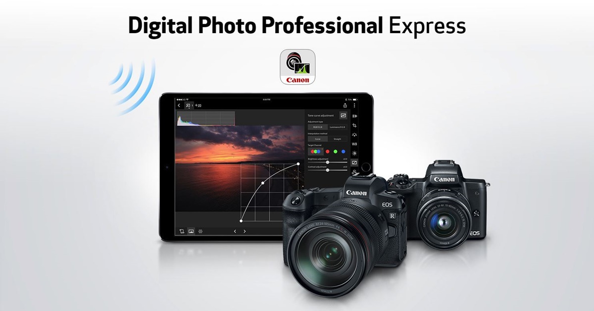Canon เปิดตัว Digital Photo Professional Express แต่งภาพใน iPad