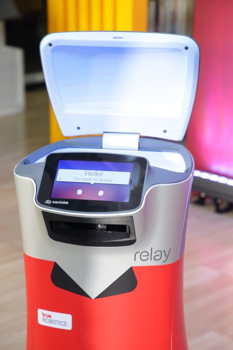 กลุ่มทรู จัลมือกับ Savioke ให้บริการ Relay หุ่นยนต์ส่งของอัตโนมัติ - iMoD