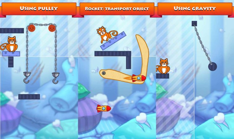 Hello Cats! เกมกวนแมว วาดสิ่งของแกล้งแมวตามกฎฟิสิกส์