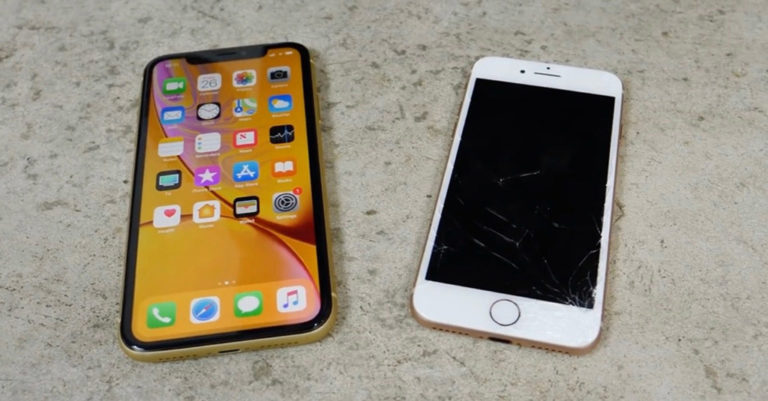 ชมรีวิว Drop Test ระหว่าง Samsung Galaxy S8 และ iPhone 7 RED