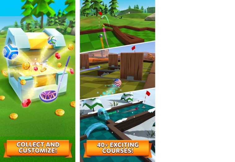 Golf Battle เกมกอล์ฟมินิออนไลน์ เล่นดีได้ เล่นร้ายเสีย